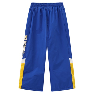 nbakids童装2025冬季新款男女童撞色休闲裤加绒裤保暖K254PT803P