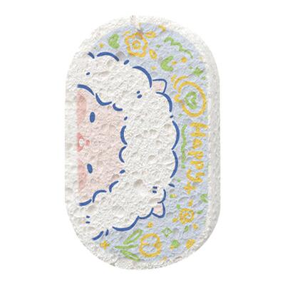 加大加厚木浆海绵擦家用厨房吸水变大不沾油洗盘洗碗抹布刷锅神器