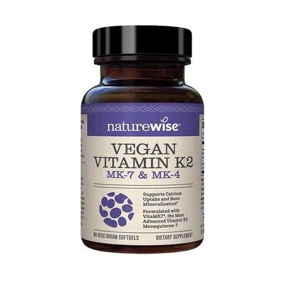Naturewise维生素K2成人铂金瓶
