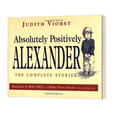英文原版 Absolutely Positively Alexander 亚历山大3合1故事集 精装儿童图画书 含亚历山大糟糕的一天 富有的上周日和才不要搬家