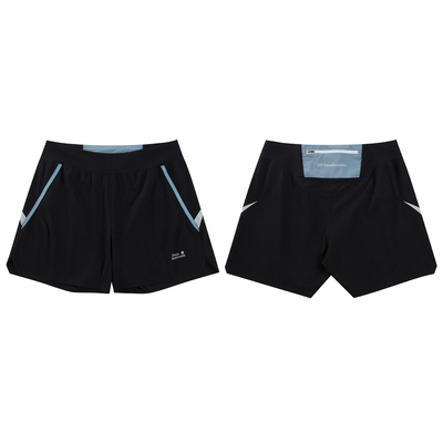 TreesOutside男款透气凉感洞洞布户外跑步运动短裤透气2025夏季男