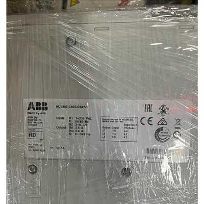议价ABB变频器ACS380-040S-03A7-1  220V  全新现货