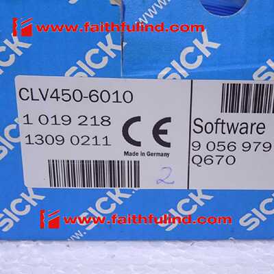 议价Sick CLV450-6010 西克全新工业条码扫描传感器 1019218