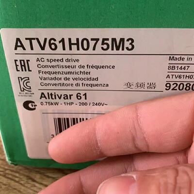 议价Schneider变频器施耐德ATV61H075M3 0.75KW 220V ATV31H037N4
