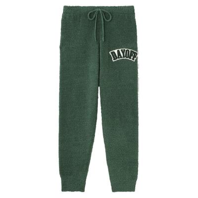 snidel绒面系带束脚居家长裤