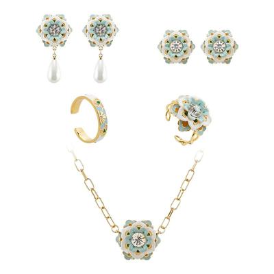 JuicyGrape宝相花戒指/指环/项链