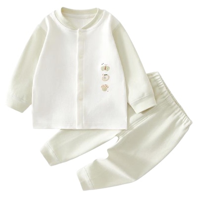 小聪熊婴儿衣服春秋舒适透气套装