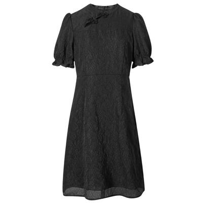 【爆款延续】诗凡黎新中式连衣裙2024夏新款改良旗袍流行漂亮裙子