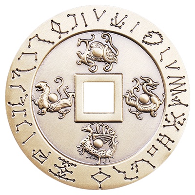 道家四神兽二十八星宿五岳真形