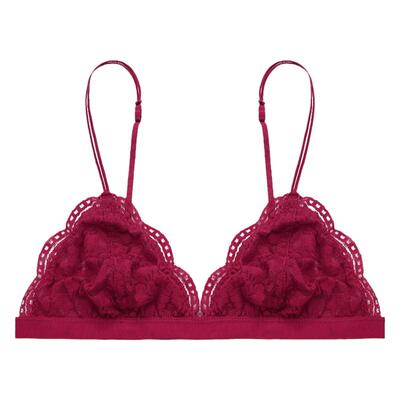 bralette法式内衣女款超薄款网纱