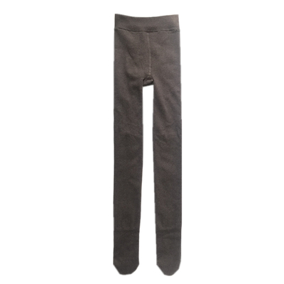 加绒加厚打底丝袜燕麦白卡其色