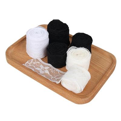 diy黑色弹力配饰内衣花边辅料