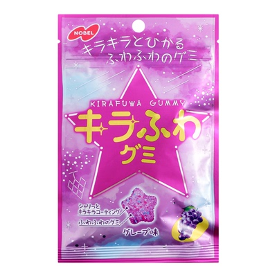 NOBEL诺贝尔星星造型葡萄味软糖