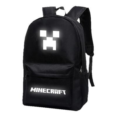 我的世界双肩包简约休闲书包