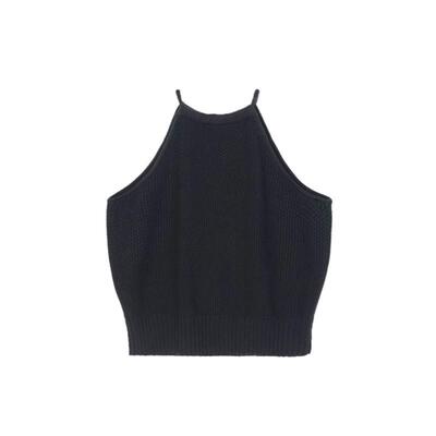 LLANO削肩镂空背心吊带甜美