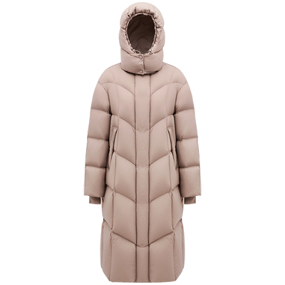 轻量云朵感长款加厚羽绒服