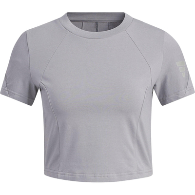 Adidas/阿迪达斯正品FOS SO BABY TEE女士短款针织休闲短袖KG5176