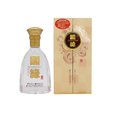 正品今世缘国缘浓香型商务白酒