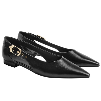 时尚尖头平底凉鞋CHARLES&KEITH
