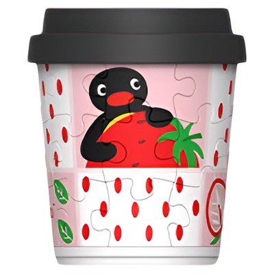 3djp企鹅Pingu咖啡杯拼图盲盒