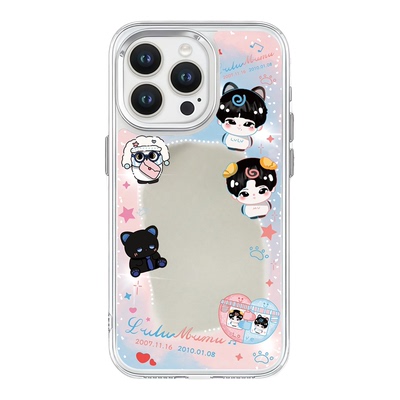 原创橹穆周边手机壳手绘TF家族王橹杰穆祉丞cp向镜面手机壳适用于苹果17promax华为P80小米OPPO VIVO