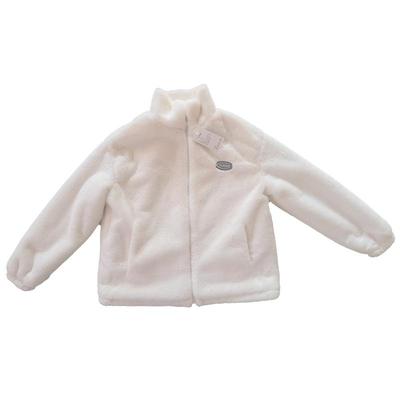 2025新款双面绒中长款保暖棉服外套女学生毛绒绒立领韩版加厚潮