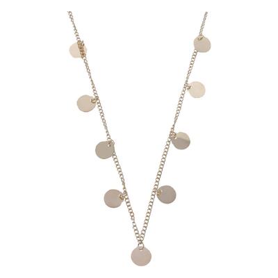 Norns合金金属链亮片吊饰项链