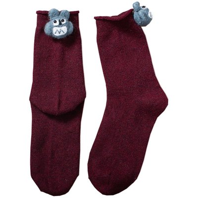 韩国可爱软妹中筒袜子