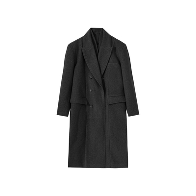 Hualun秋冬假两件毛呢大衣