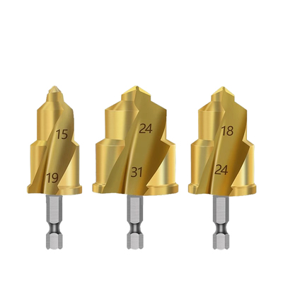 三刃提口钻头ppr水管扩孔神器