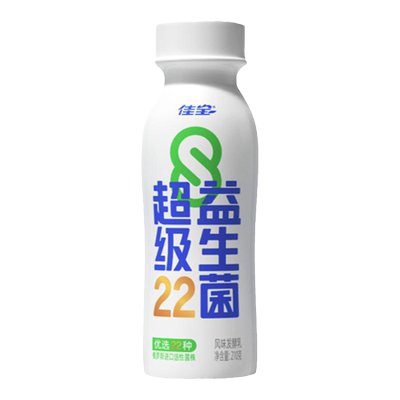 【林依轮直播】佳宝B420益生菌酸奶0蔗糖低温风味发酵乳 210g/瓶