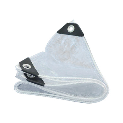 透明防雨布pvc防水布户外雨棚布阳台挡雨板遮雨布遮阳防晒篷布