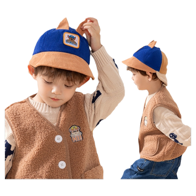 汪汪队双帽檐棒球帽宝宝鸭舌帽