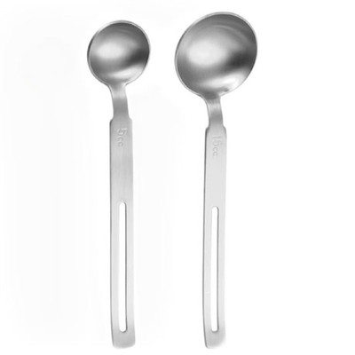 304不锈钢量勺奶粉咖啡勺长柄