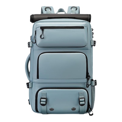 班歌多功能商务双肩包男士大容量出差旅行电脑背包可拆卸子母书包