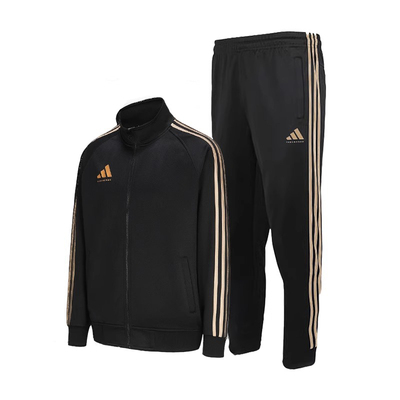 正品阿迪达斯运动套装adidas条纹