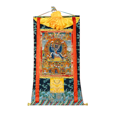 欧斯特玄关装饰挂画矿物颜料唐卡