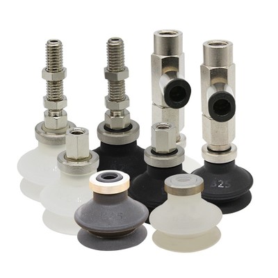 气动机械手扁平硅胶真空吸盘