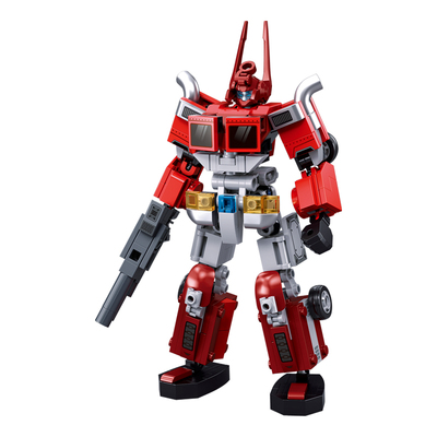 变形汽车机器人带人仔