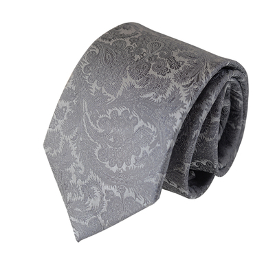 复古鸾凤暗纹领带文艺高级感