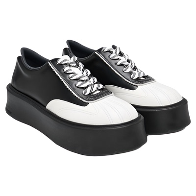 lostinecho时尚贝壳头厚底鞋