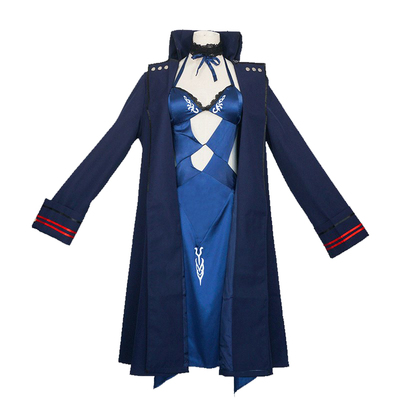 fate黑saber阿尔托莉雅泳装披风三破水着礼服fgo亚瑟无毛黑呆cos