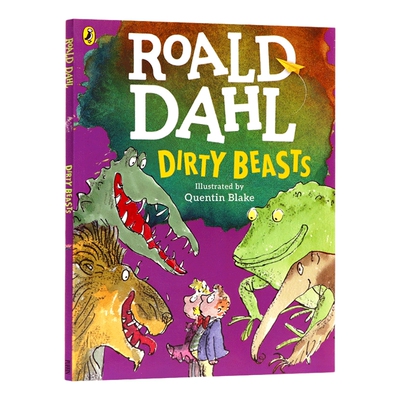 肮脏的野兽 英文原版 Dirty Beasts 全彩插图 罗尔德达尔 英文版 进口英语原版书籍