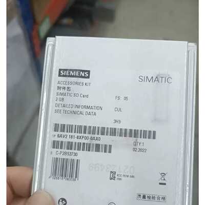 议价6AV2181-8XP00-0AX0西门子SD存储卡2GB SD卡6AV21818XP000AX0