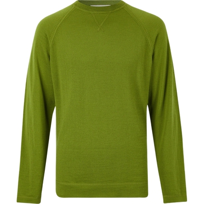 【季末折扣】Officine Générale 男士秋冬宽松绵羊毛针织衫