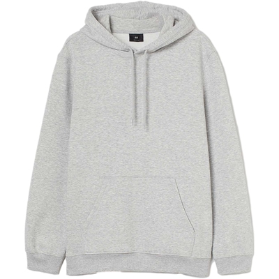 HM男装女装卫衣冬季时尚宽松休闲舒适简约连帽衫0970819