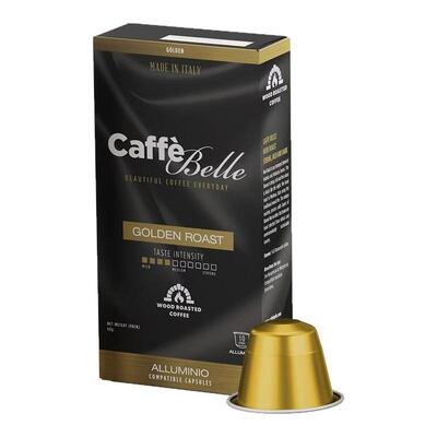 CaffeBelle进口意式浓缩咖啡胶囊60粒胶囊咖啡适配nespresso系列