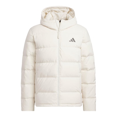Adidas/阿迪达斯正品2025男士简约运动休闲连帽保暖羽绒服KF4398