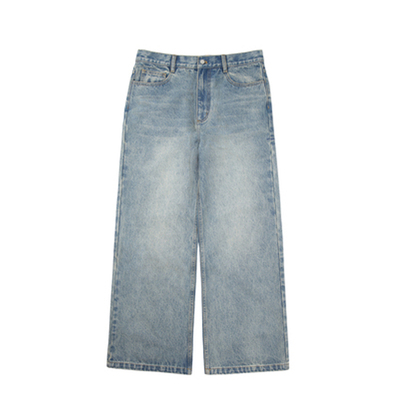 化学制品 阿姆的八英里 宽松水洗牛仔裤 P2_BLU_JEANS