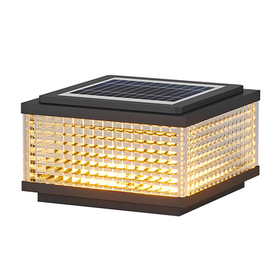 太阳能户外防水门柱灯